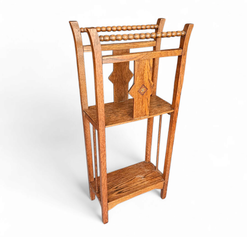 Oak side table / rack 1940s – Logohuman